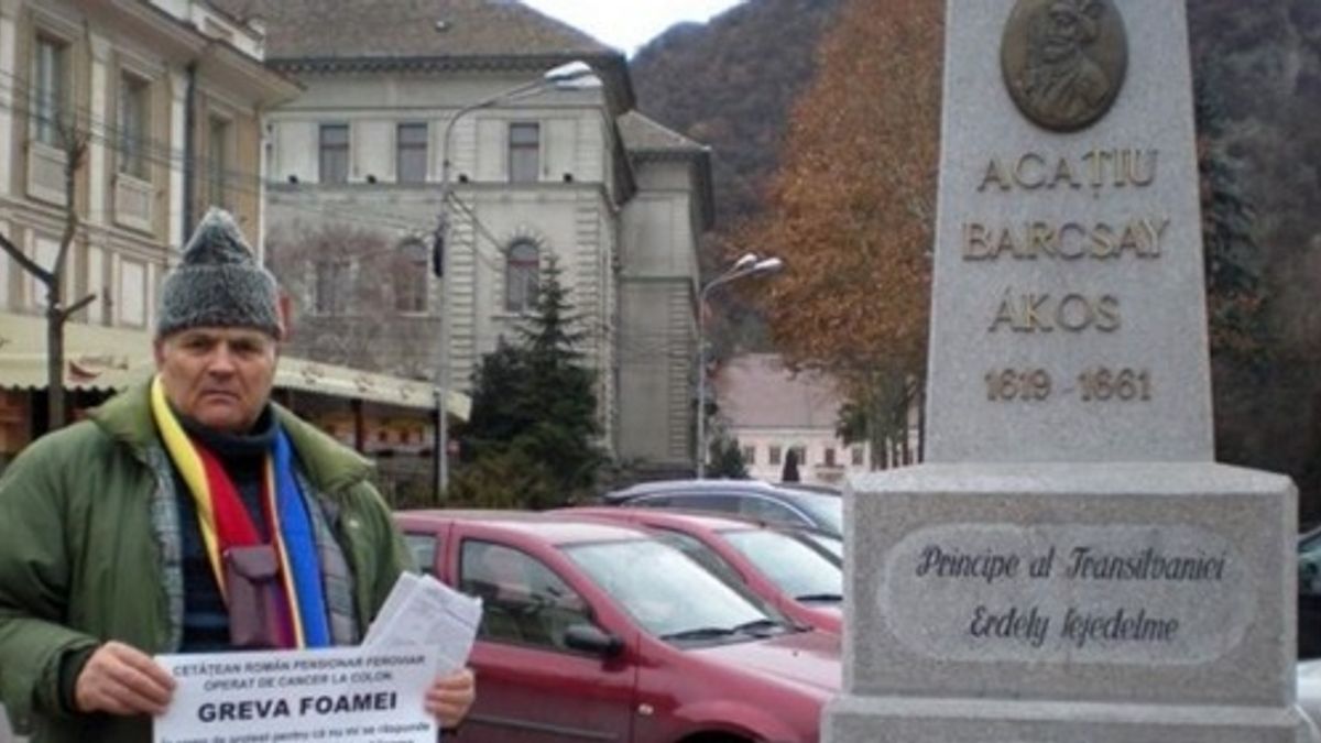 Lebontották Barcsay Ákos erdélyi fejedelem dévai emlékoszlopát