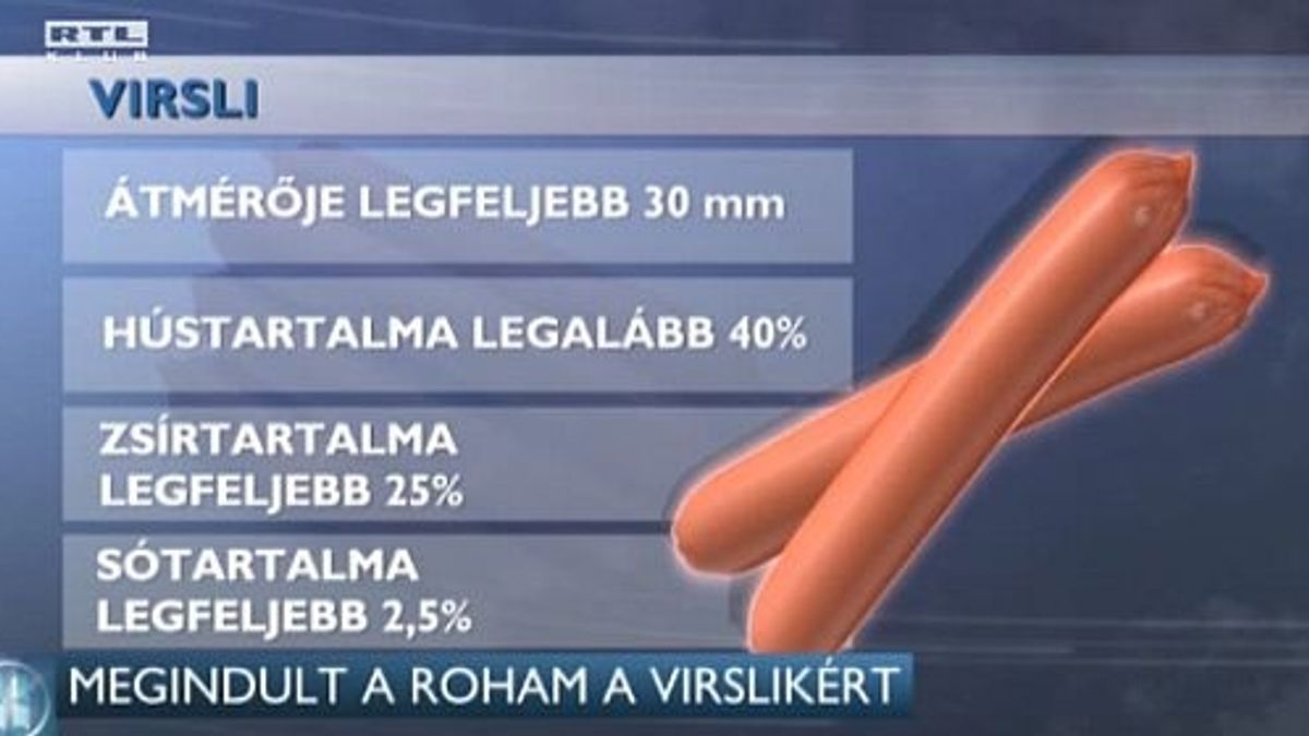 Ilyen egy szabályos virsli