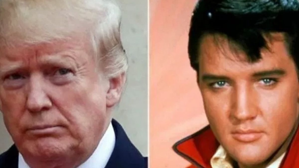 Kitüntette Elvis Presley-t Donald Trump - Mandiner