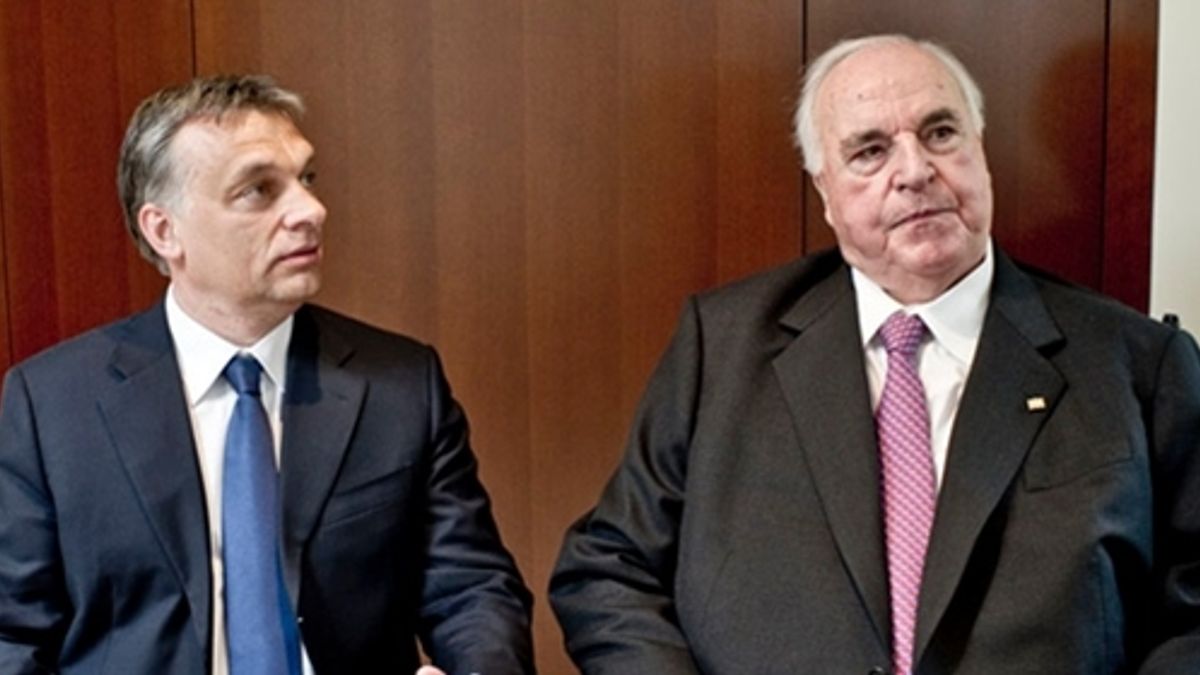Helmut Kohl: Orbán Viktor egy nagy európai