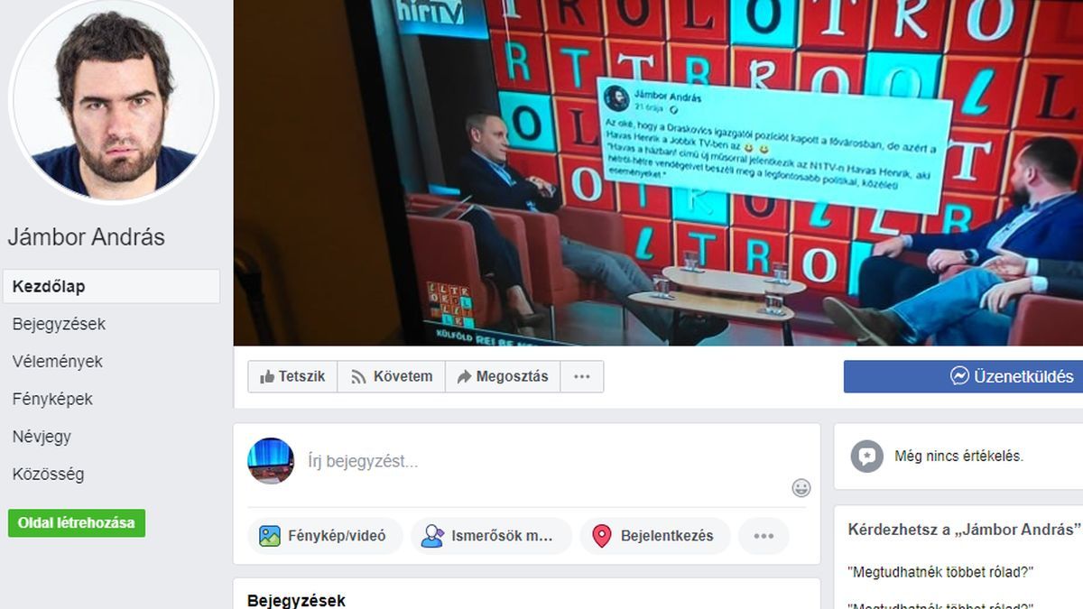 Jámbor András szintet lépett