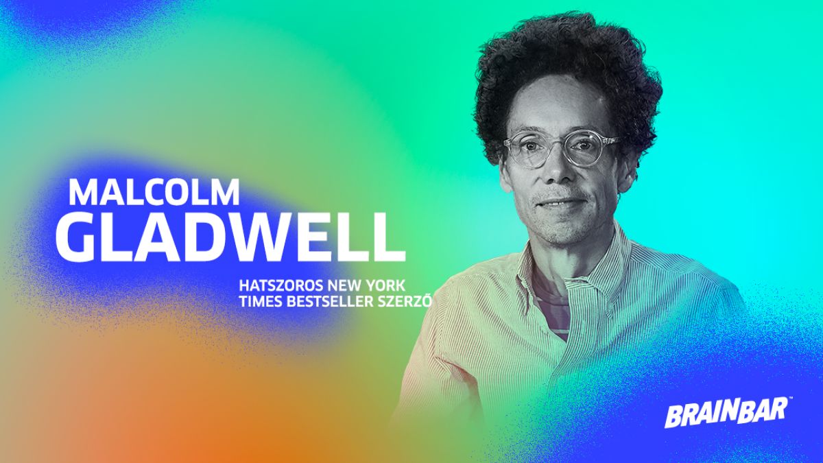 Malcolm Gladwell is előadást tart a Brain Baron