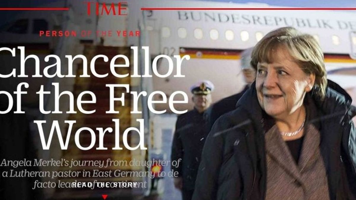 Time magazin: Merkel az év embere