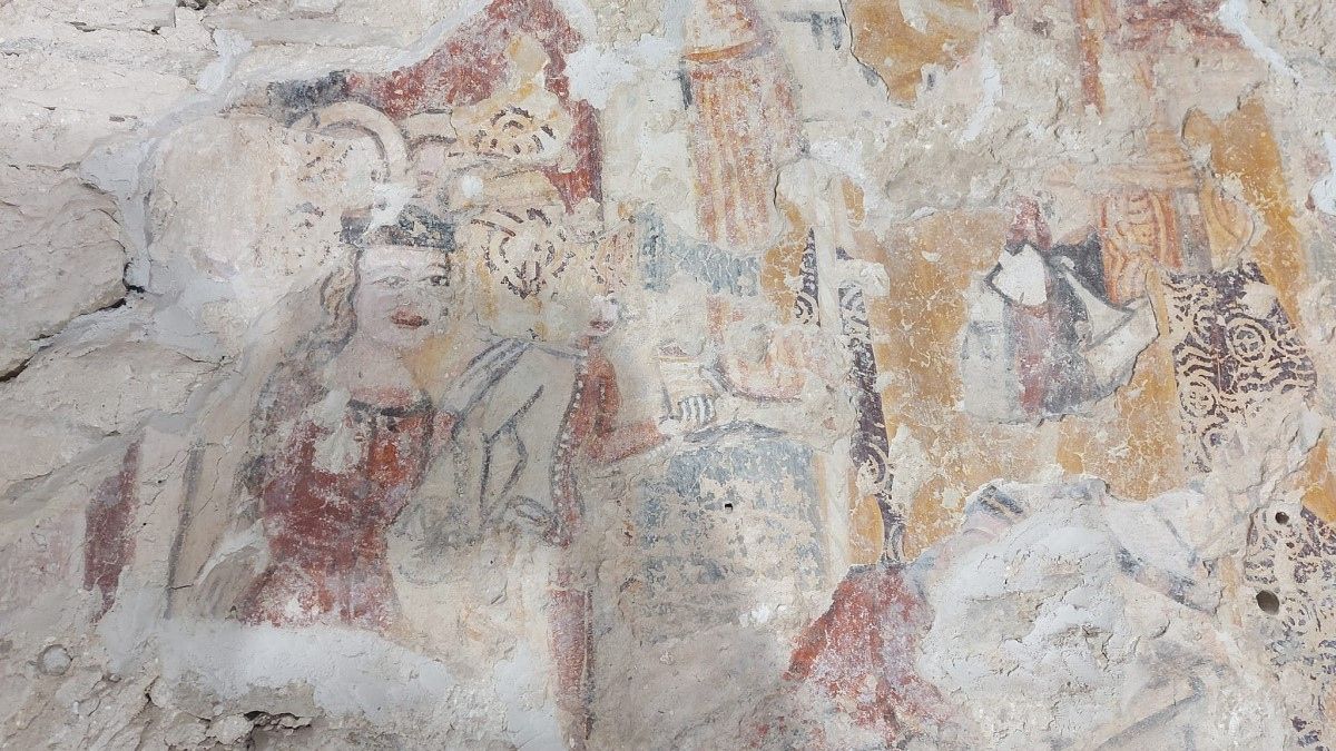 Csodálatos középkori freskórészleteket fedeztek föl Keszthelyen