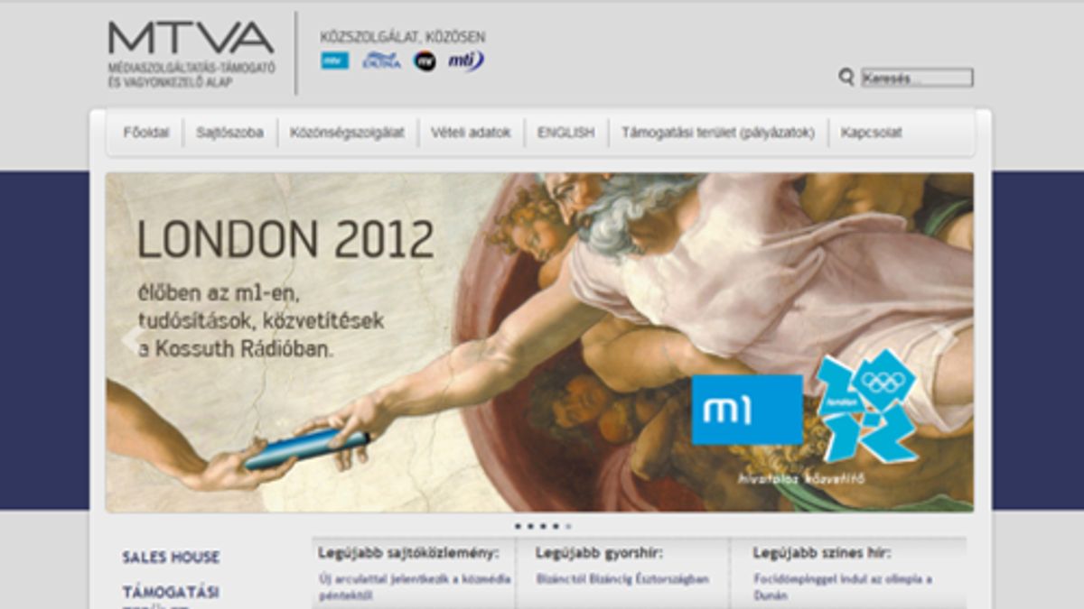 MTVA: A közmédia vállalati honlapja nem lopott sablonból készült - Mandiner