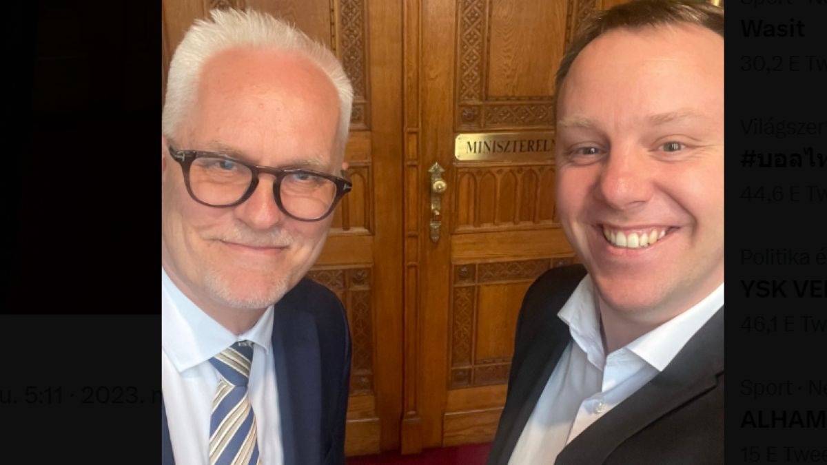 Bréking: Daniel Freund megtekintette Orbán Viktor parlamenti irodáját!