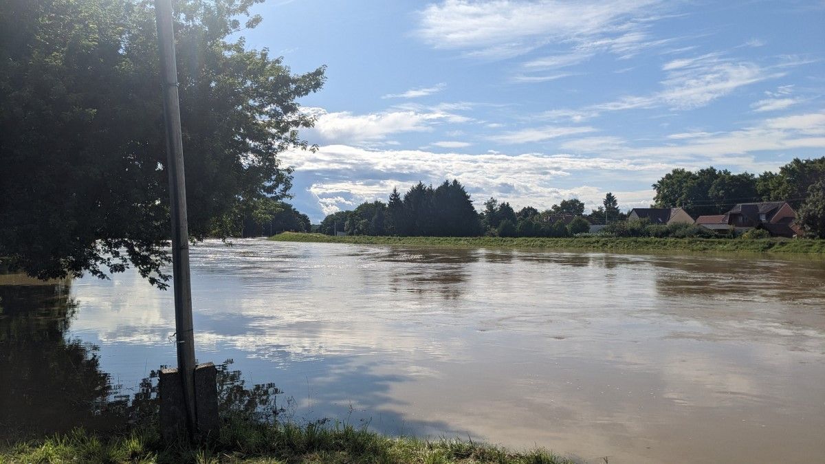 Rekordvízállást mértek a Dráván, a Mura hamarosan tetőzik