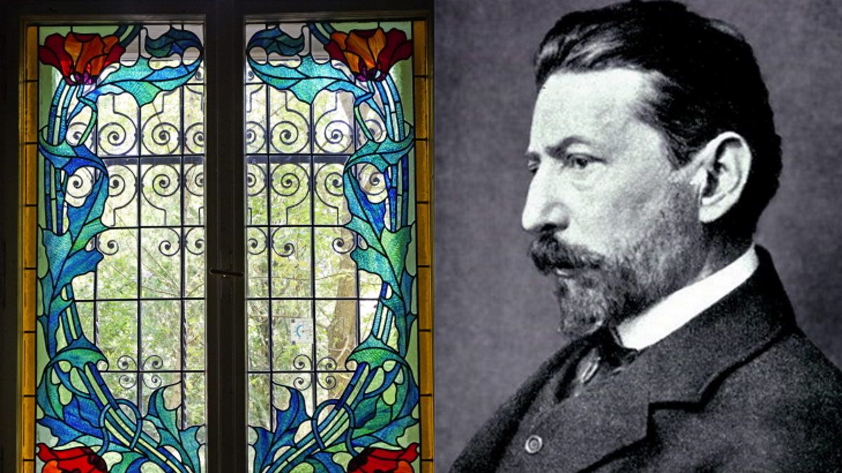 Róth Miksa üvegmozaikjait rejti az eladó villa