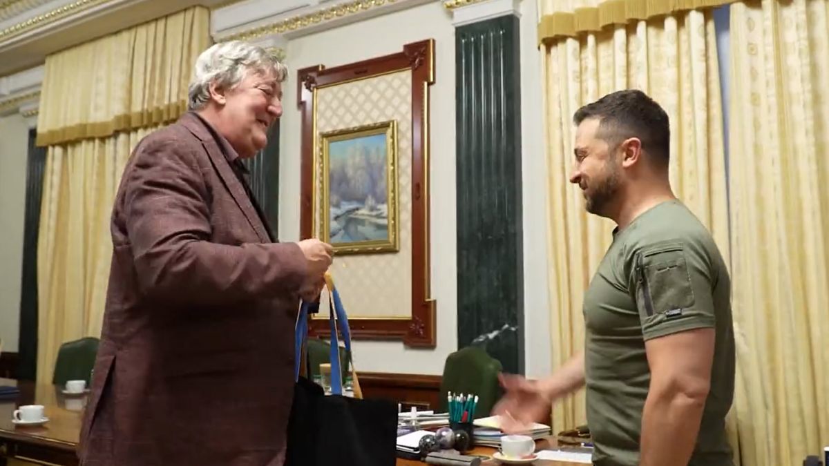 Brit komikus: Slava Ukraini